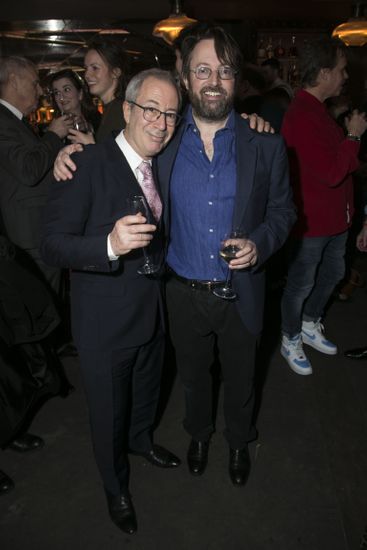 Ben Elton Author David Mitchell Shakespeare Editorial Stock Photo ...