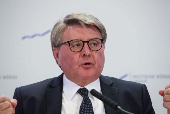 Deutsche Boerse Ag Ceo Theodor Weimer Editorial Stock Photo - Stock ...