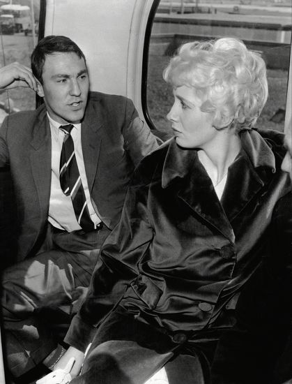 Footballer Jimmy Greaves Wife Irene Arriving Editorial Stock Photo ...