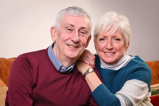 Sir Lindsay Hoyle Wife Catherine Editorial Stock Photo - Stock Image ...