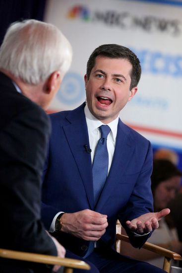 Pete Buttigieg Chris Matthews Editorial Stock Photo - Stock Image ...