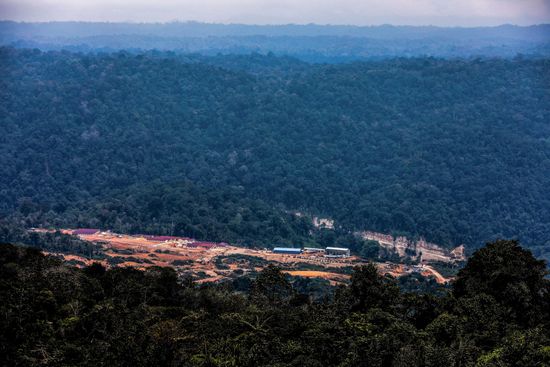 General View Batang Toru Hydropower Plant Editorial Stock Photo - Stock ...