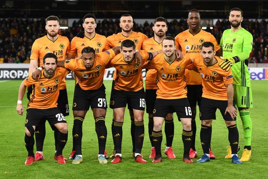 Wolverhampton Wanderers Team Group Editorial Stock Photo - Stock Image ...