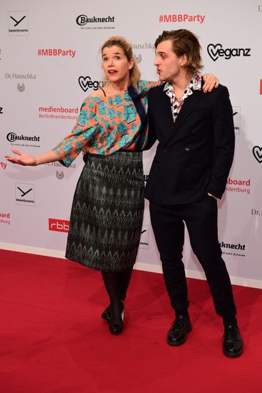Anke Engelke L Jonas Dassler Arrive Editorial Stock Photo - Stock Image ...
