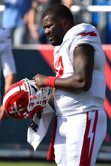 Dc Defenders Quarterback Cardale Jones 12 Editorial Stock Photo - Stock ...