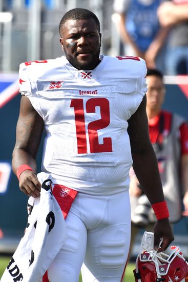 Dc Defenders Quarterback Cardale Jones 12 Editorial Stock Photo - Stock ...