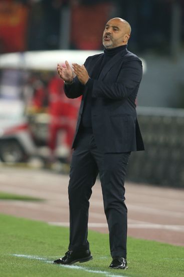 Fabio Liverani Lecce Coach Action During Editorial Stock Photo - Stock ...
