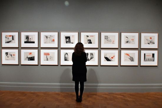 David Hockney Rakes Progress 19613 Editorial Stock Photo - Stock Image ...