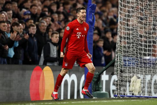 Robert Lewandowski Bayern Munich Shouting Anger Editorial Stock Photo ...