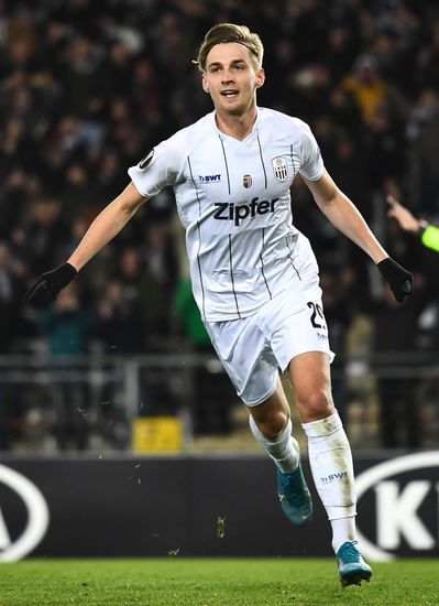 Lasks Marko Raguz Celebrates After Scoring Editorial Stock Photo ...