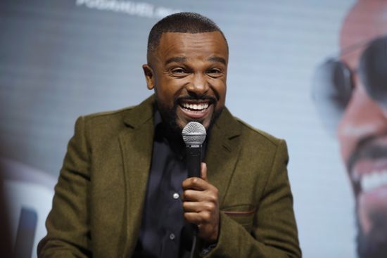 Alexandre Pires Offers Press Conference Prior Editorial Stock Photo ...