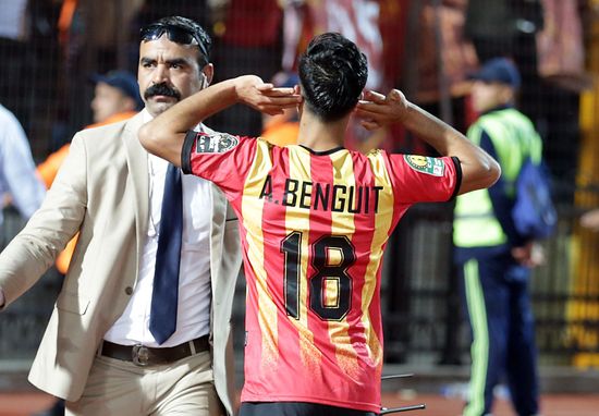 Es Tunis Abdelraouf Benguit Celebrates After Editorial Stock Photo ...