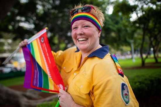 Rfs Loftus Brigade Volunteer Sarah Paterson Editorial Stock Photo ...