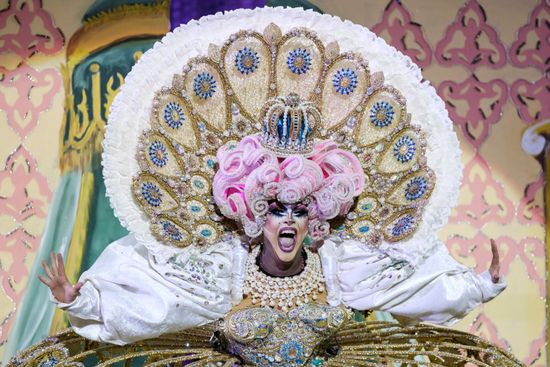 Drag Vulcano Performs He Competes Drag Editorial Stock Photo - Stock ...