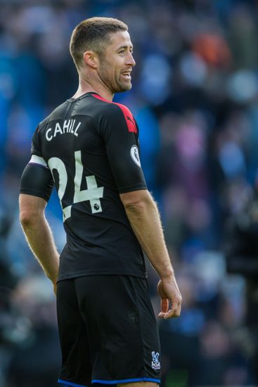 Gary Cahill Capt Crystal Palace Celebrating Editorial Stock Photo ...
