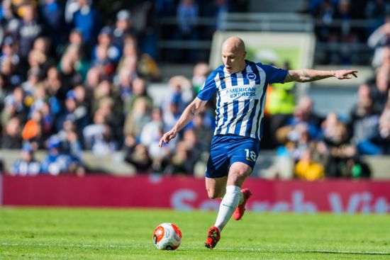 Aaron Mooy Brighton During Premier League Editorial Stock Photo - Stock ...