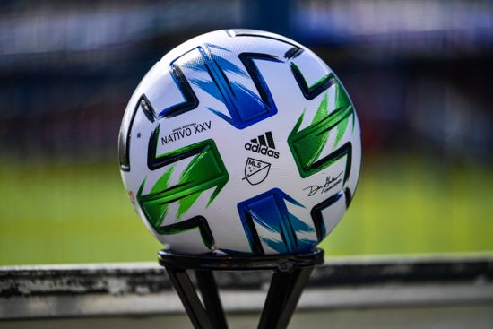 Major League Soccer Ball On Display Editorial Stock Photo - Stock Image ...