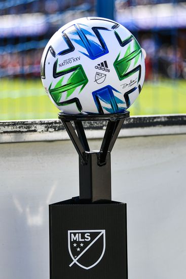 Major League Soccer Ball On Display Editorial Stock Photo - Stock Image ...