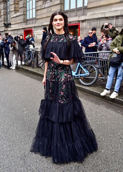 Alexandra Mina Sokolinski Soko Giambattista Valli Editorial Stock Photo ...