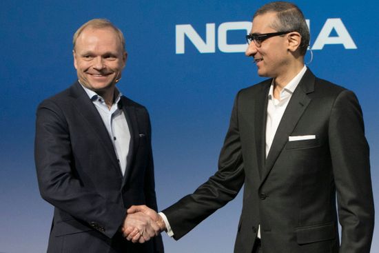 Appointed President Ceo Nokia Pekka Lundmark Editorial Stock Photo ...