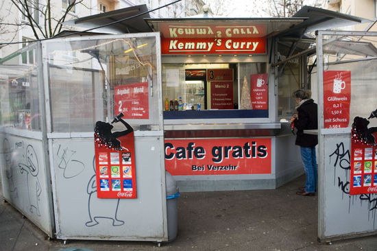 Kemmys Currywurst Stand Neukolln Germany Editorial Stock Photo - Stock ...