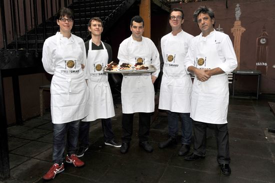 L R Chefs Anna Hansen Jeremy Editorial Stock Photo - Stock Image ...