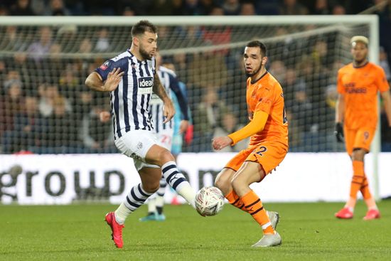 West Bromwich Albion Forward Charlie Austin Editorial Stock Photo ...