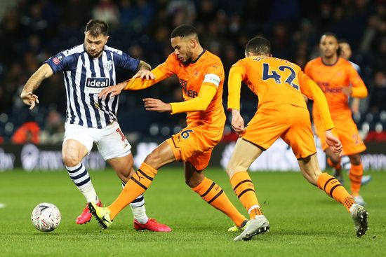 West Bromwich Albion Forward Charlie Austin Editorial Stock Photo ...