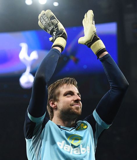 Norwich Keeper Tim Krull Celebrates After Editorial Stock Photo - Stock ...
