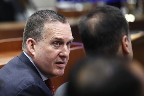 Deputy District Attorney John Lewin Leaves Editorial Stock Photo ...