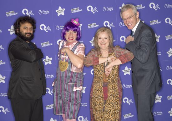 Nish Kumar Grayson Perry Martha Kearney Editorial Stock Photo - Stock ...