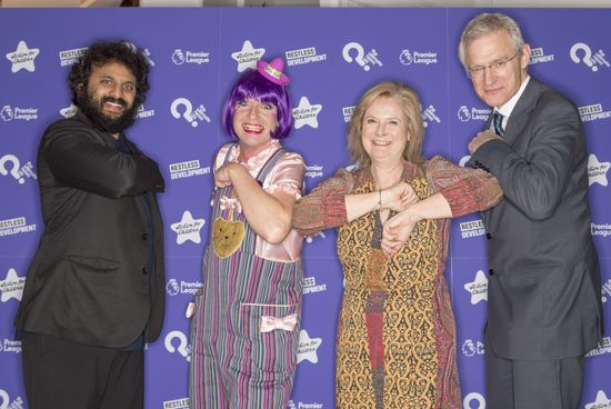 Nish Kumar Grayson Perry Martha Kearney Editorial Stock Photo - Stock ...
