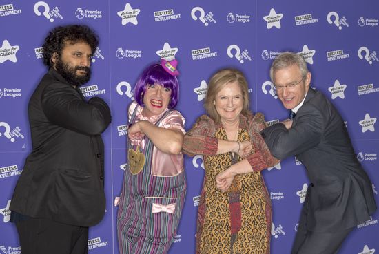 Nish Kumar Grayson Perry Martha Kearney Editorial Stock Photo - Stock ...