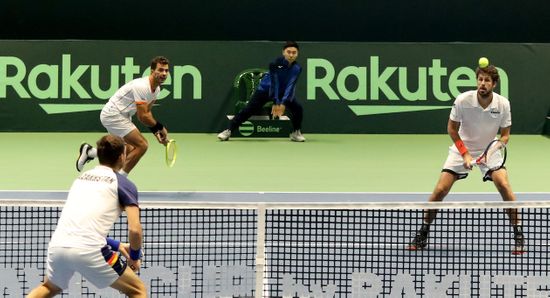 Robin Haase R Jeanjulien Royer L Editorial Stock Photo - Stock Image ...