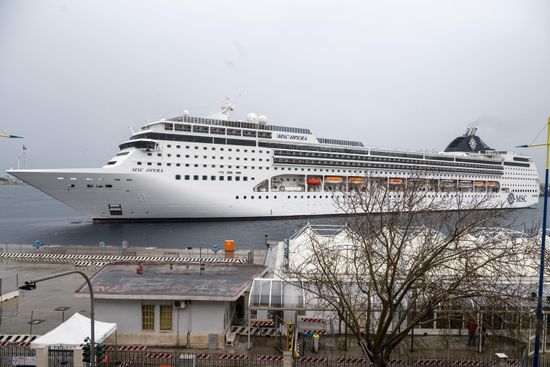Msc Opera Ship About 2000 Passengers Editorial Stock Photo - Stock ...