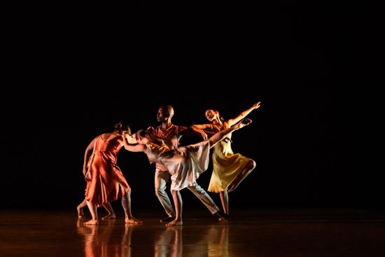Richard Alston Dance Company Dress Rehearsal Editorial Stock Photo ...