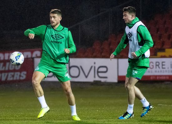Sligo Rovers Vs Shamrock Rovers Shamrock Editorial Stock Photo - Stock ...