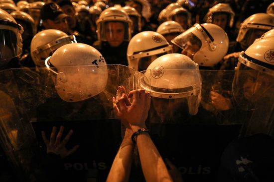 Thousands Women Shout Slogans They Clash Editorial Stock Photo - Stock ...