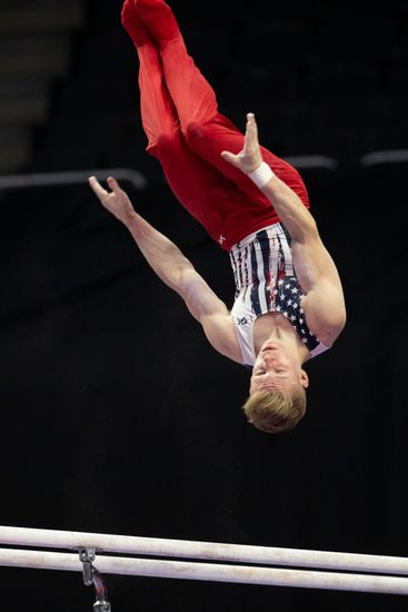 Gymnast Shane Wiskus Usa Competes During Editorial Stock Photo - Stock ...