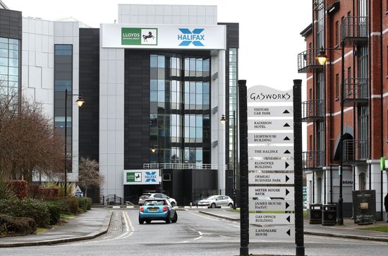Halifax Call Centre Belfast Gasworks Has Editorial Stock Photo - Stock ...