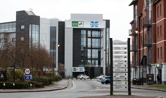 Halifax Call Centre Belfast Gasworks Has Editorial Stock Photo - Stock ...