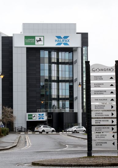 Halifax Call Centre Belfast Gasworks Has Editorial Stock Photo - Stock ...