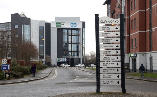 Halifax Call Centre Belfast Gasworks Has Editorial Stock Photo - Stock ...