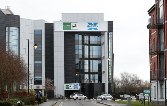 Halifax Call Centre Belfast Gasworks Has Editorial Stock Photo - Stock ...