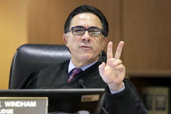 Judge Mark E Windham Rules On Editorial Stock Photo - Stock Image ...