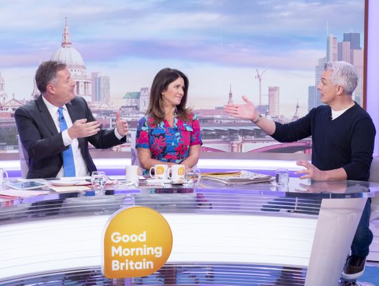 Piers Morgan Susanna Reid John Barrowman Editorial Stock Photo - Stock ...