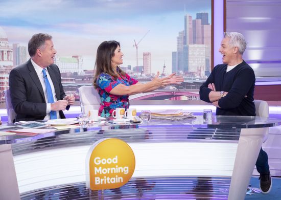 Piers Morgan Susanna Reid John Barrowman Editorial Stock Photo - Stock ...