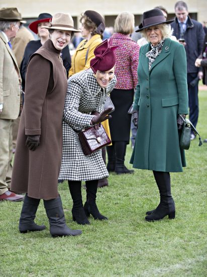 Princess Anne Zara Tindall Waving Child Editorial Stock Photo - Stock ...