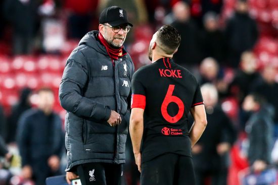 Liverpool Manager Jurgen Klopp Has Animated Editorial Stock Photo ...