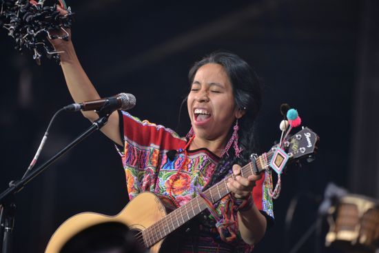 Guatemalan Singer Origin Mayan Kaqchikel Activist Redaktionelles ...